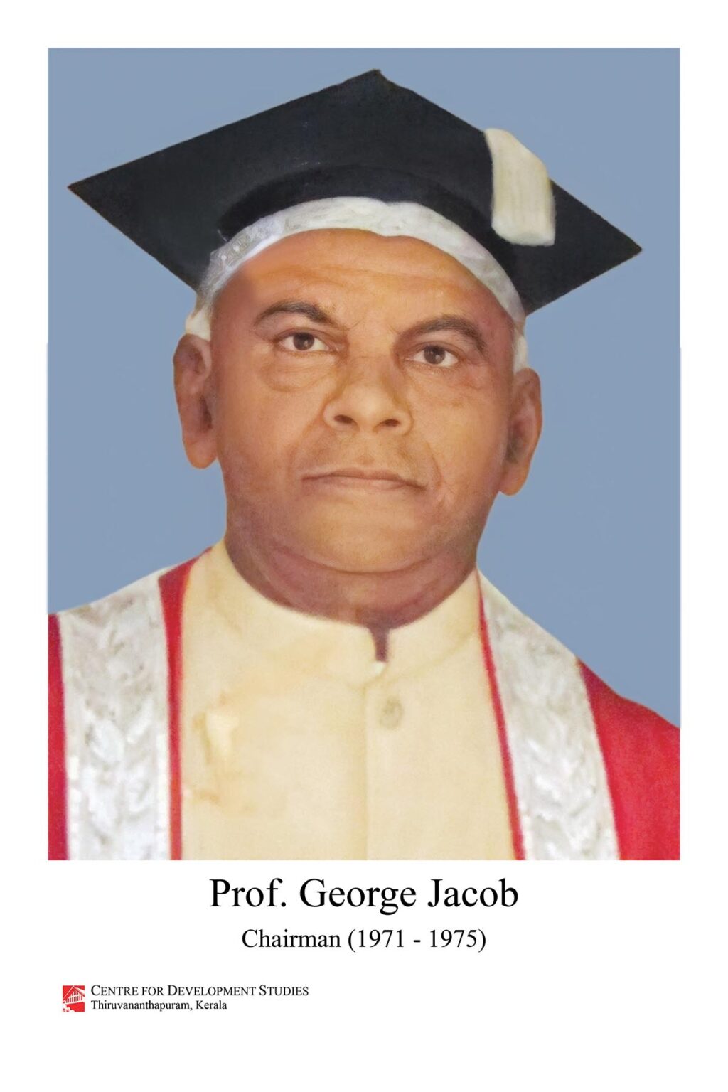 Chairman | Centre for Development Studies